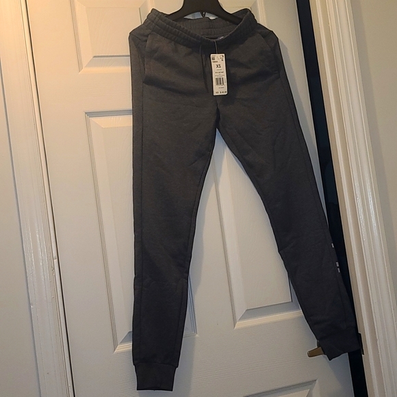 adidas | Pants & Jumpsuits | Adidas W E Lin Fitted Sweatpants Nwt ...